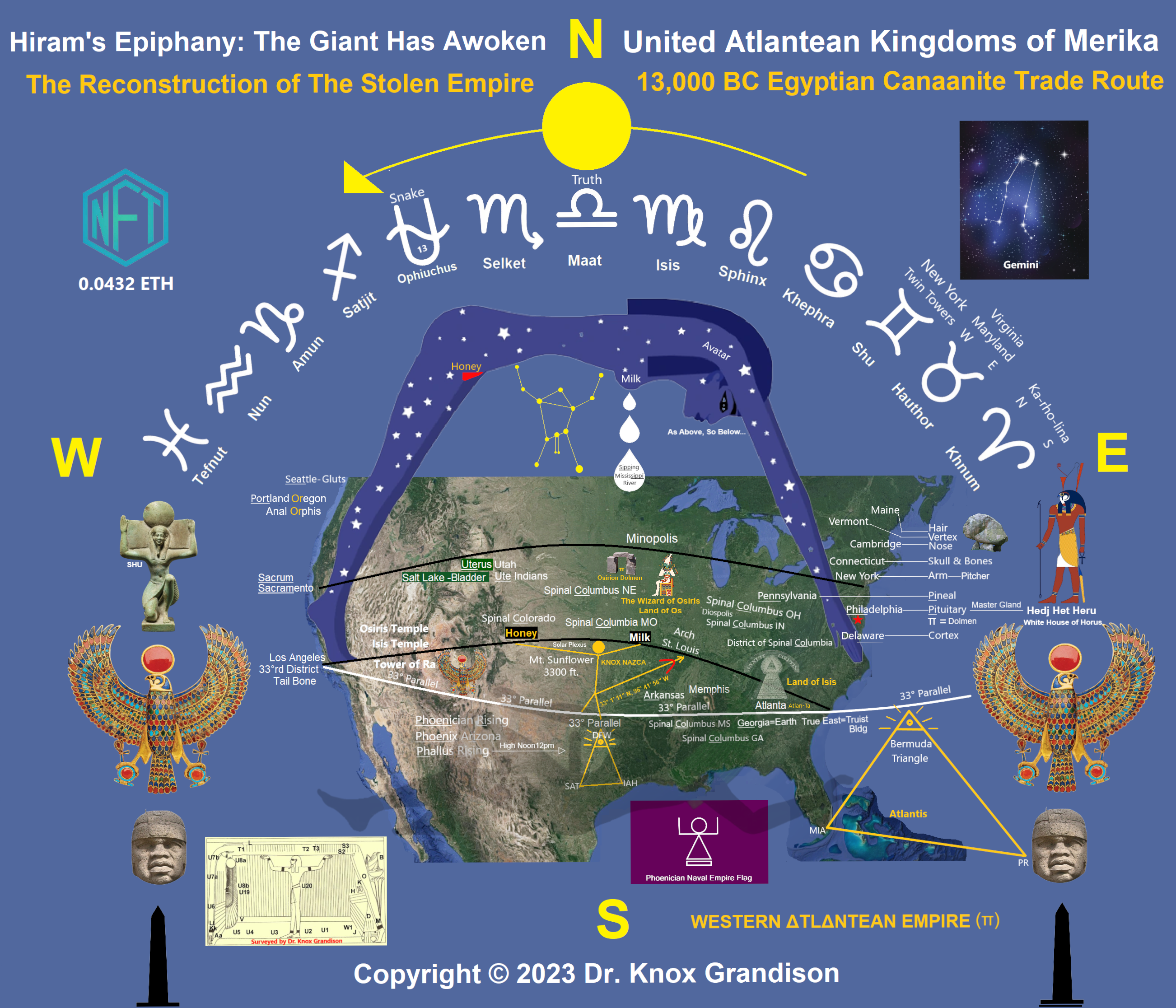 Revealed: The Egyptian Map That Redraws American History ...